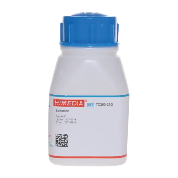 Safranin, 0.5% w/v 500ml | AFRALMED